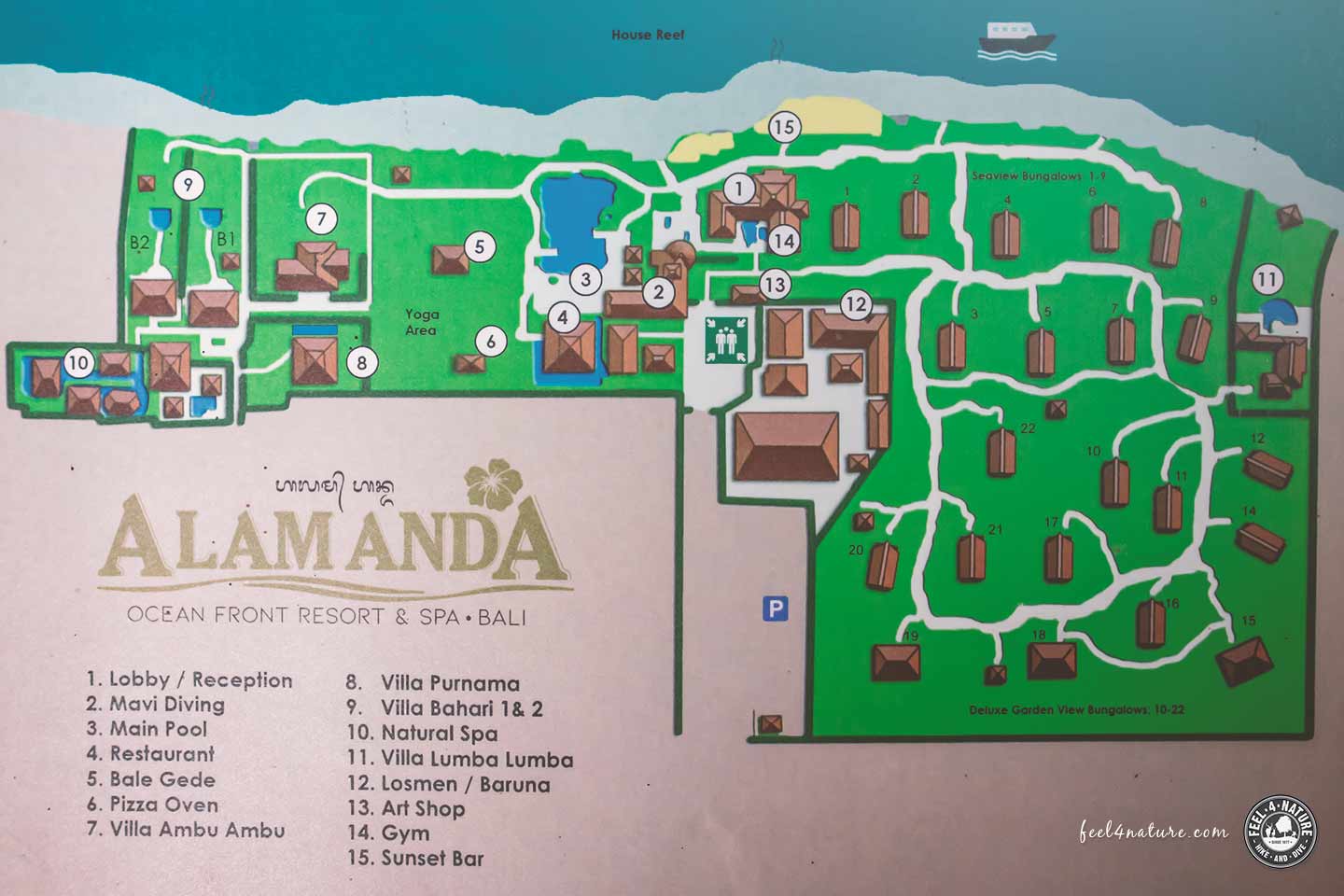 Tauchurlaub im Alam Anda Ocean Front Resort & Spa auf Bali